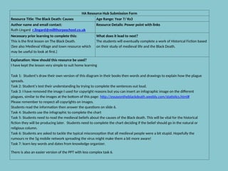 Causes_of_the_Black_Death__Ruth_Lingard.ppt