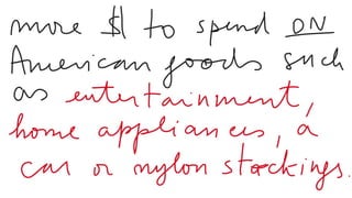 Causes Of The Boom in Usa | PDF
