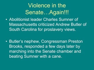 Causes Of The Civil War | PPTX