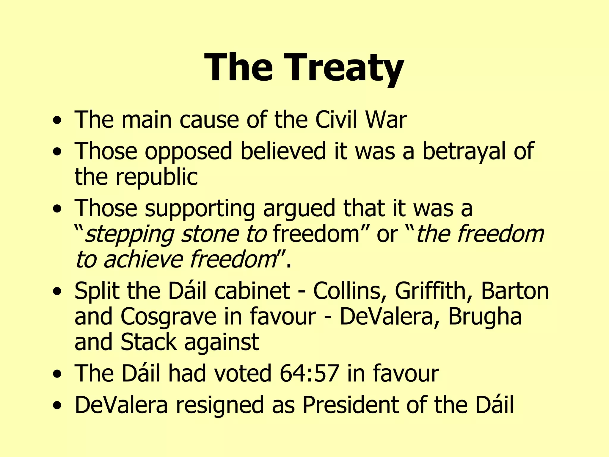 Causes of the civil war | PPT