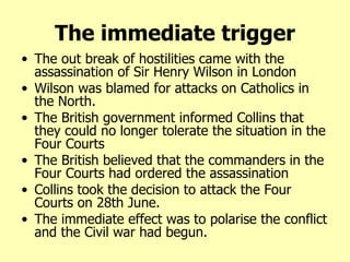 Causes of the civil war | PPT