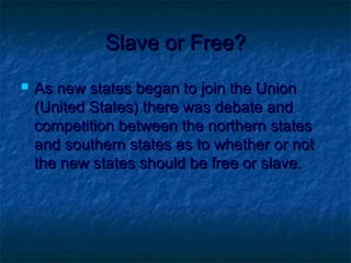 Causes of the Civil War | PPT