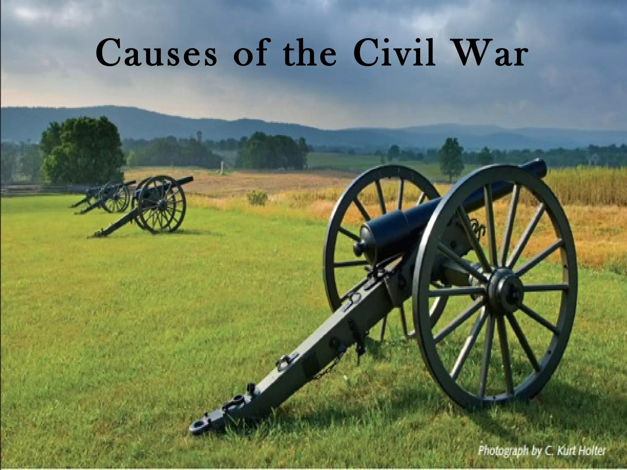 Causes of the civil war ppt | PPT