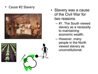 Causes of the civil war ppt | PPT