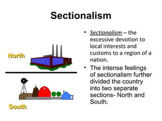 Sectionalism Civil War