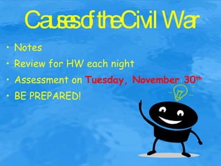 Causes of the Civil War: Sectionalism & States' Rights | PPT ...