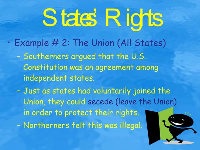 Causes of the Civil War: Sectionalism & States' Rights