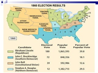 Reconstruction After The Civil War Map
