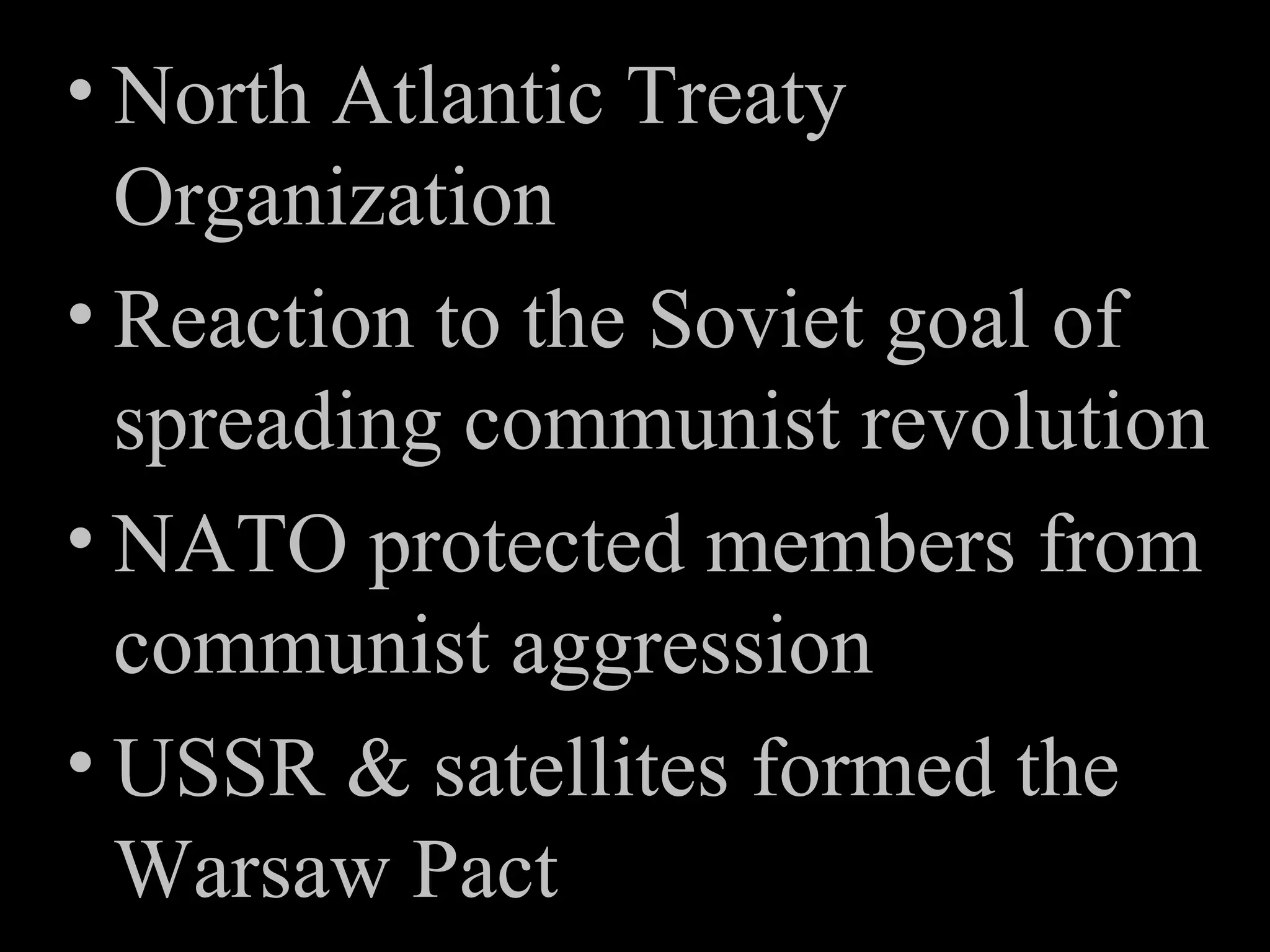 Causes of the cold war | PPT