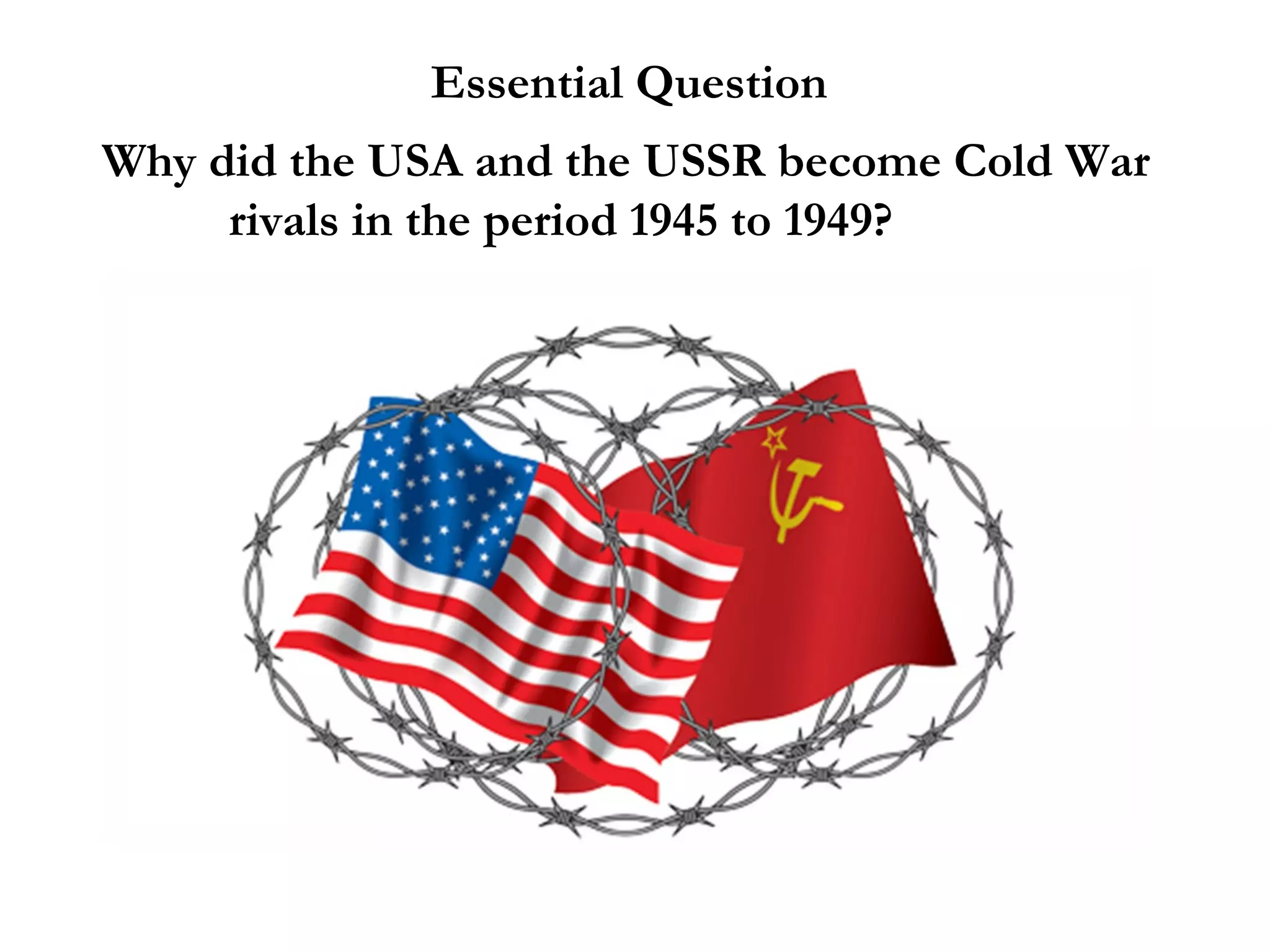 Causes of the Cold War | PPT