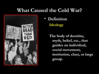 Causes of the Cold War | PPT