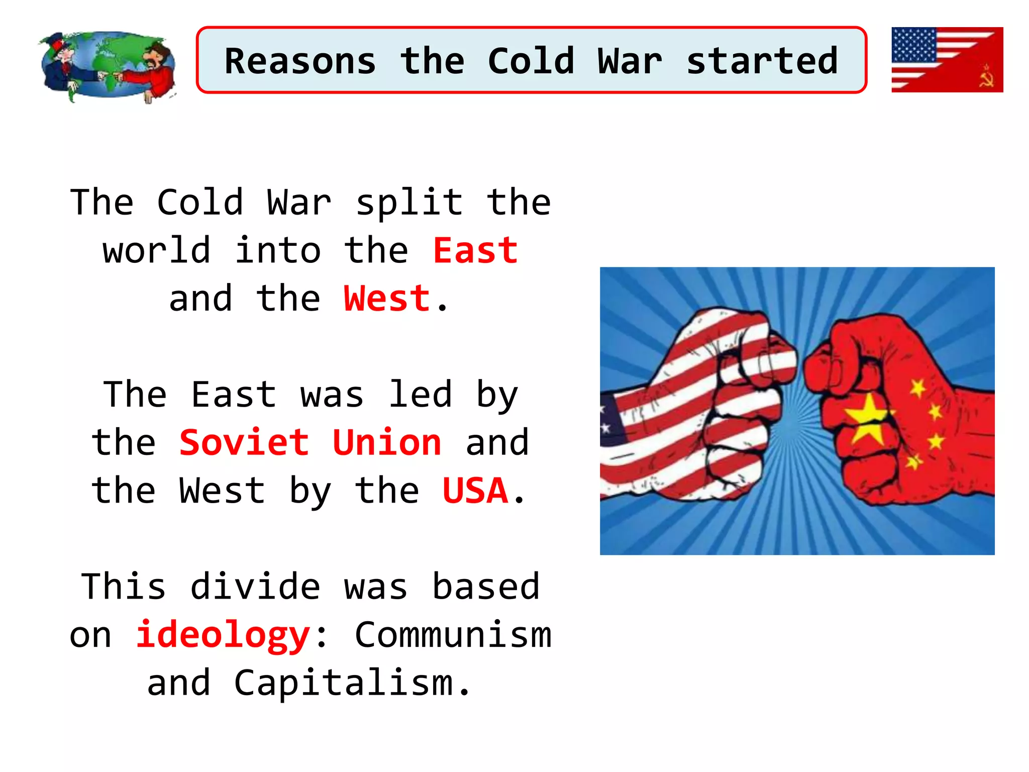 Causes of the cold war - context | PPTX