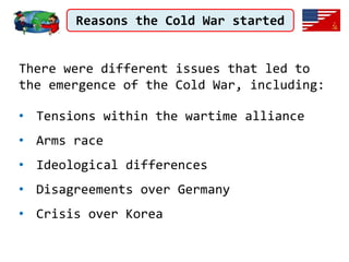 Causes of the cold war - context | PPTX