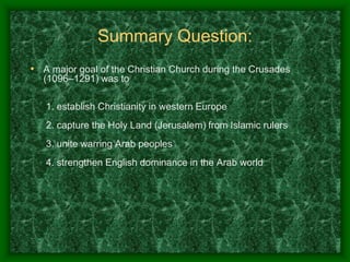 Causes of the_crusades | PPTX