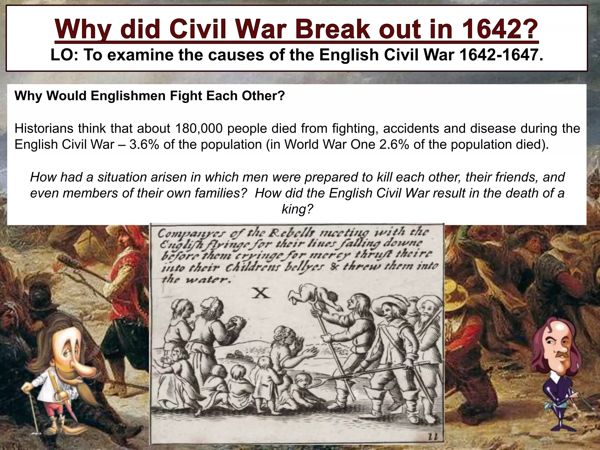 Causes of the english civil war | PPTX