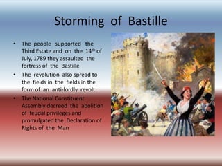 Causes of the french revolution | PPTX