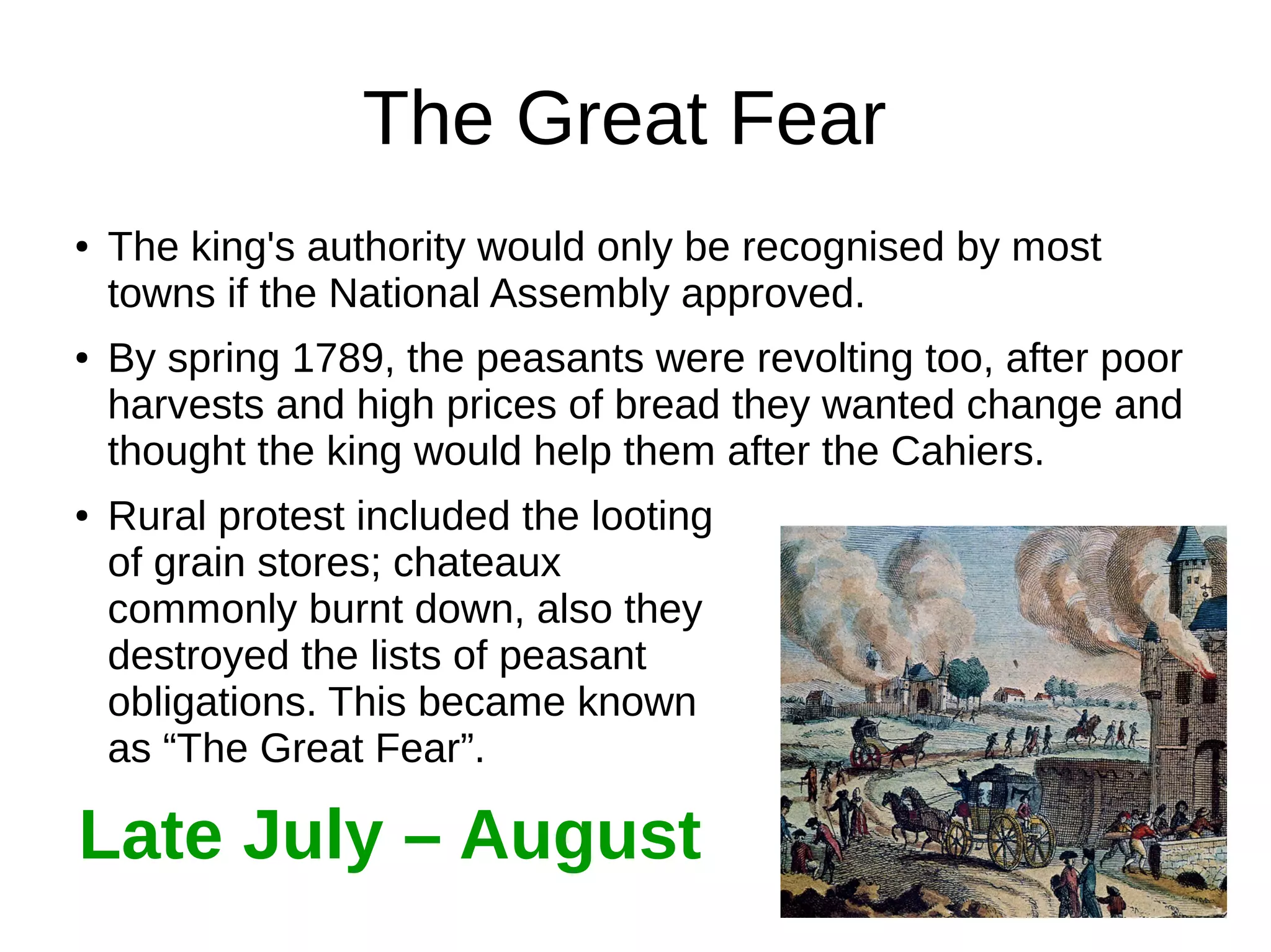 Causes of the French Revolution | ODP