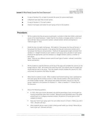 Causes of the Great Depression | PDF