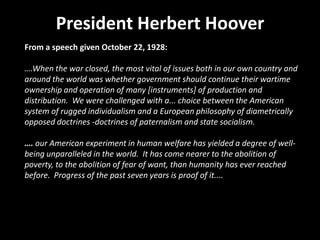 Causes of The Great Depression | PPT