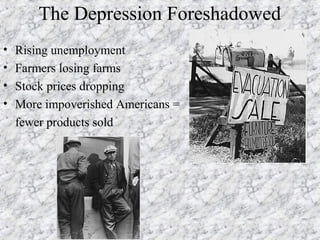 Causes of the Great Depression Powerpoint | PPT