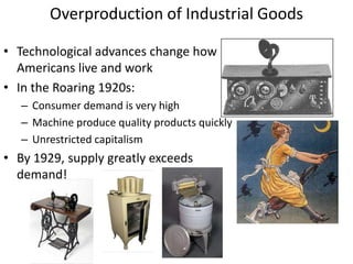 Causes of The Great Depression [slideshow] | PPSX