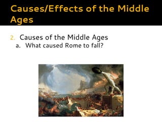 Causes of the middle ages | PPT