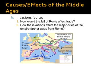 Causes of the middle ages | PPT
