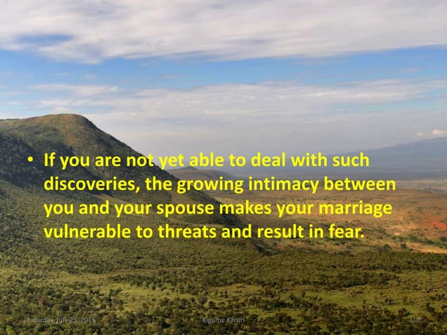 Causes of Third Parties in Our Marriages | PPT