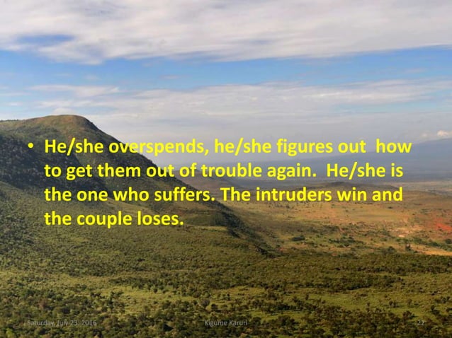 Causes of Third Parties in Our Marriages | PPT