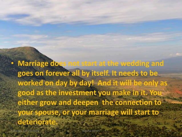 Causes of Third Parties in Our Marriages | PPT