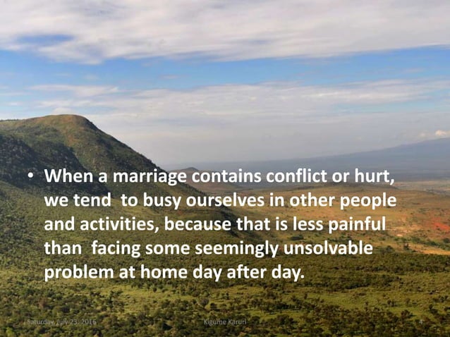 Causes of Third Parties in Our Marriages | PPT