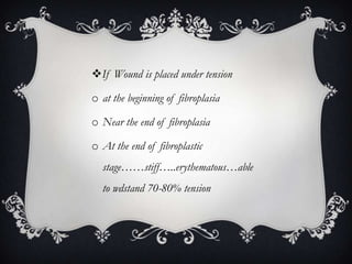 Causes of tissue damage and wound repair | PPTX