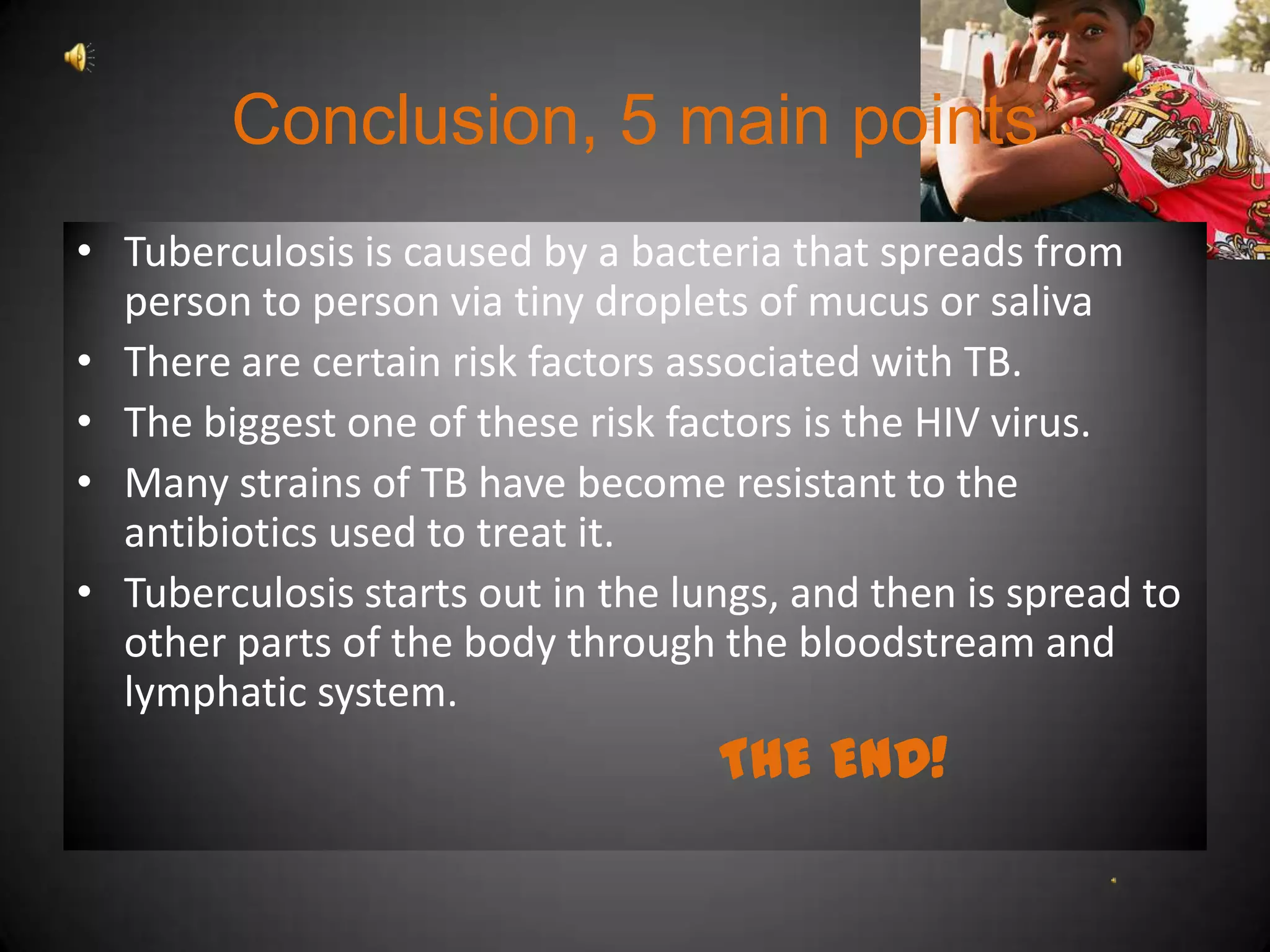 CAUSES OF TUBERCULOSIS POWERPOINT | PPTX