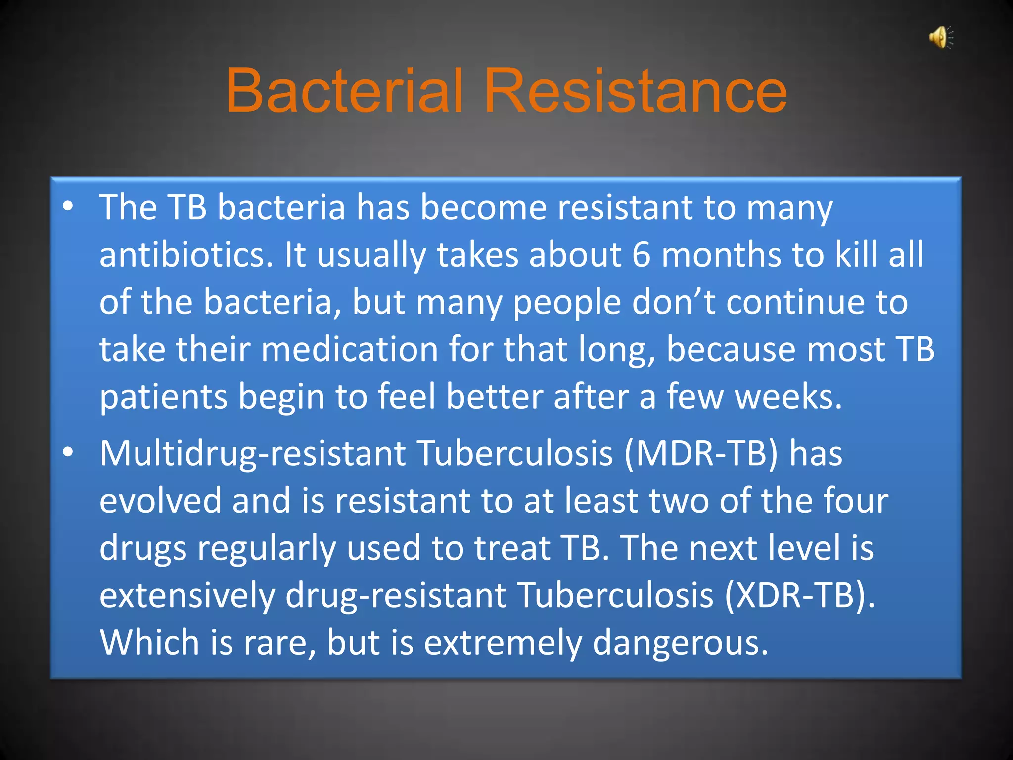 CAUSES OF TUBERCULOSIS POWERPOINT | PPTX