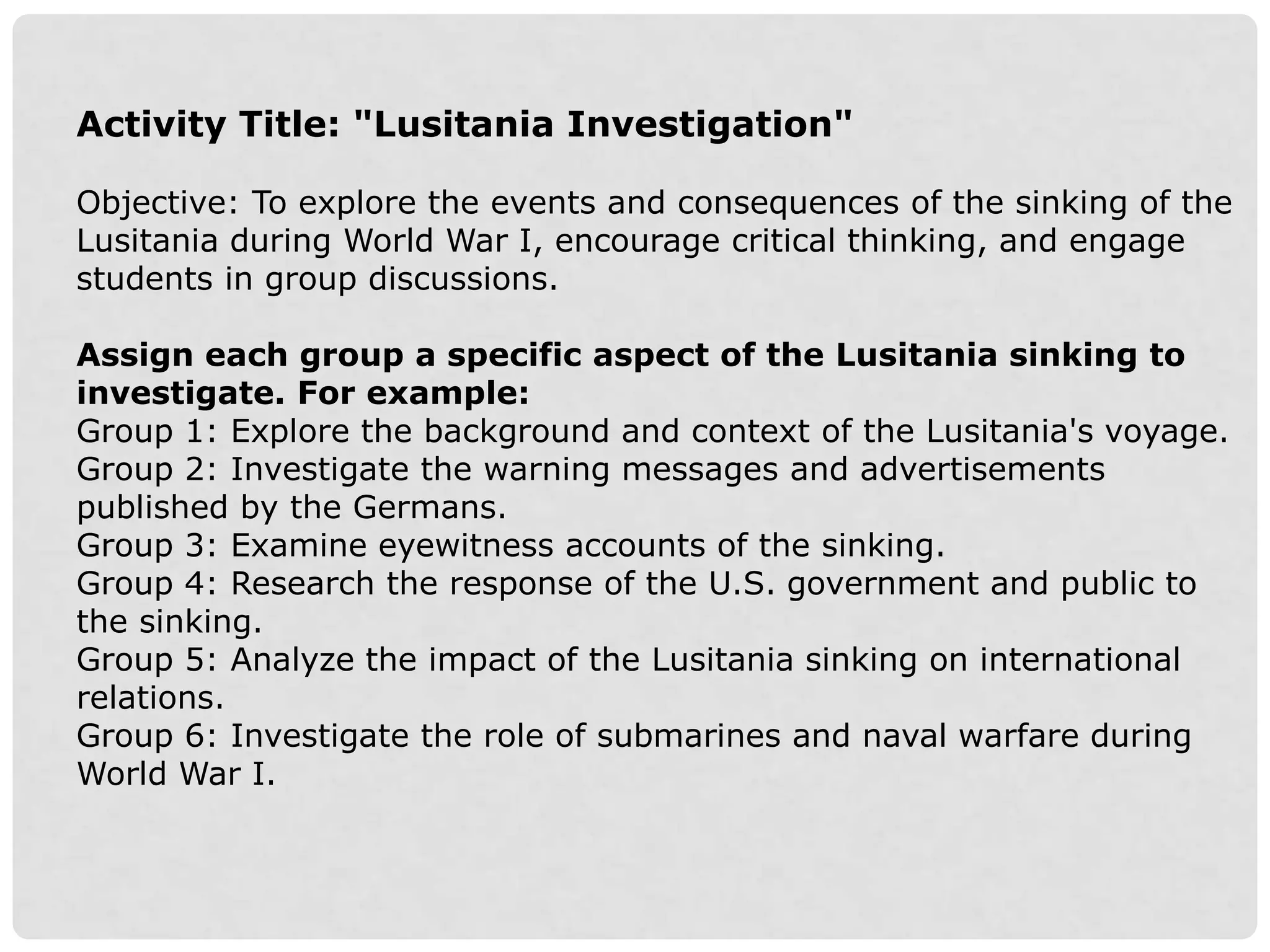 Causes of US Entry Into WWI.ppt