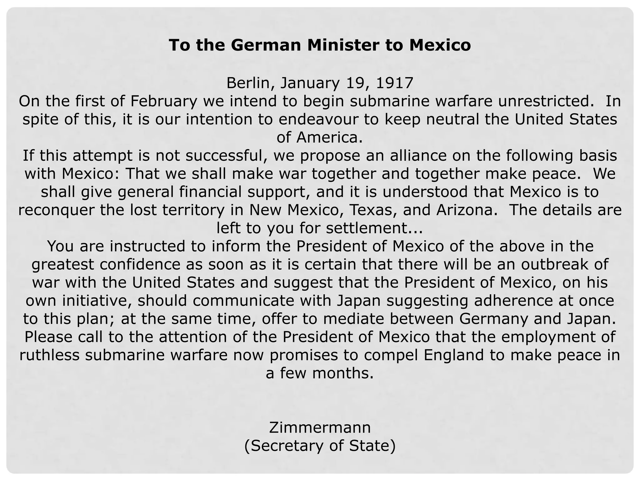 Causes of US Entry Into WWI.ppt