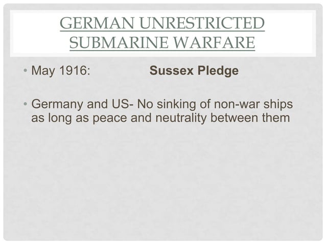 Causes of US Entry Into WWI.ppt | Death, Injury, or Military Conflict ...