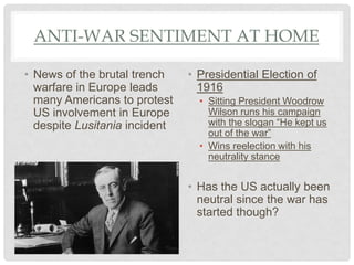 Causes of US Entry Into WWI.ppt