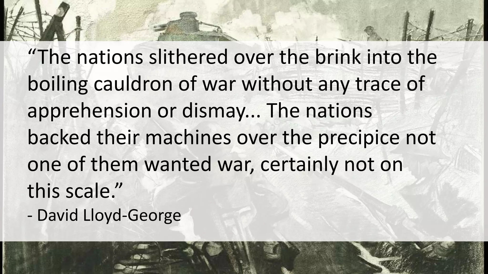 Causes of war | PPTX