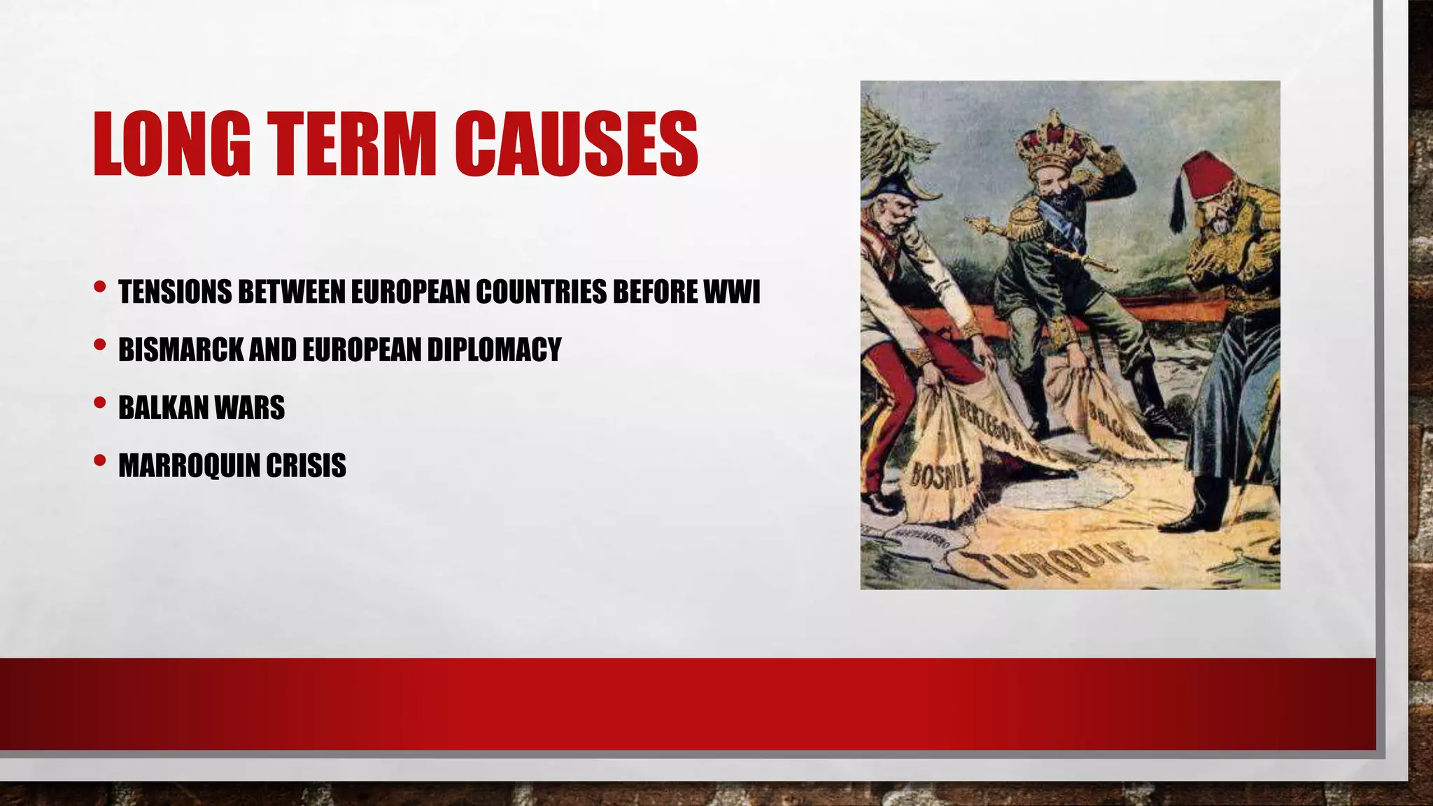 Causes of wars | PPTX