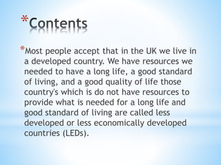 Causes of world poverty | PPT