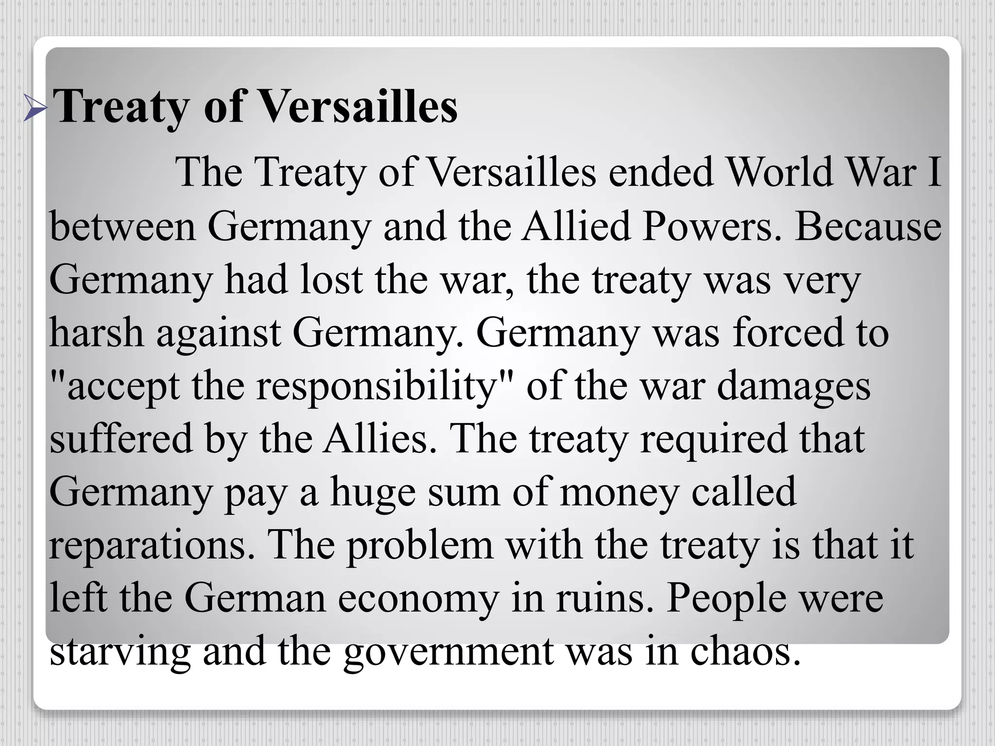 Causes of world war 2 | PPTX