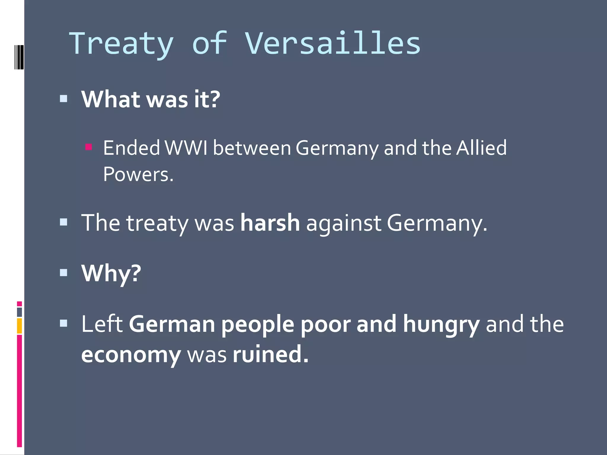 Causes of World War 2 (long) | PPTX