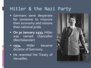 Causes of World War 2 (long) | PPTX