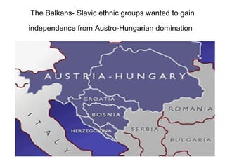 Causes of world war I | PPT