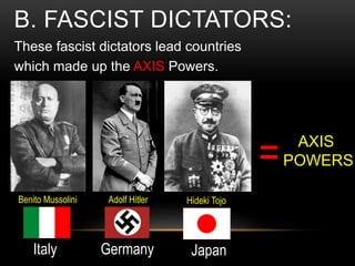 Causes of world war ii presentation a e embed version | PPTX