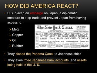 Causes of world war ii presentation a e embed version | PPTX