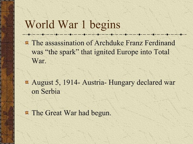 Causes of World War I PPT.ppt