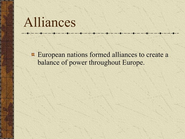 Causes of World War I PPT.ppt