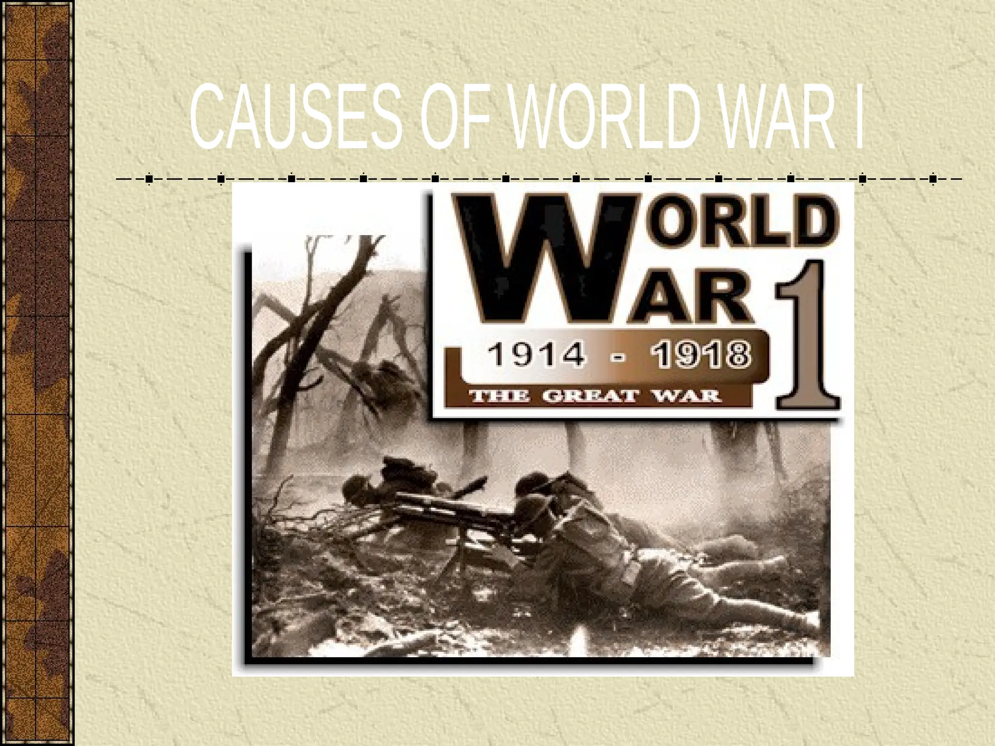 Causes of World War I high school PPT.pptx